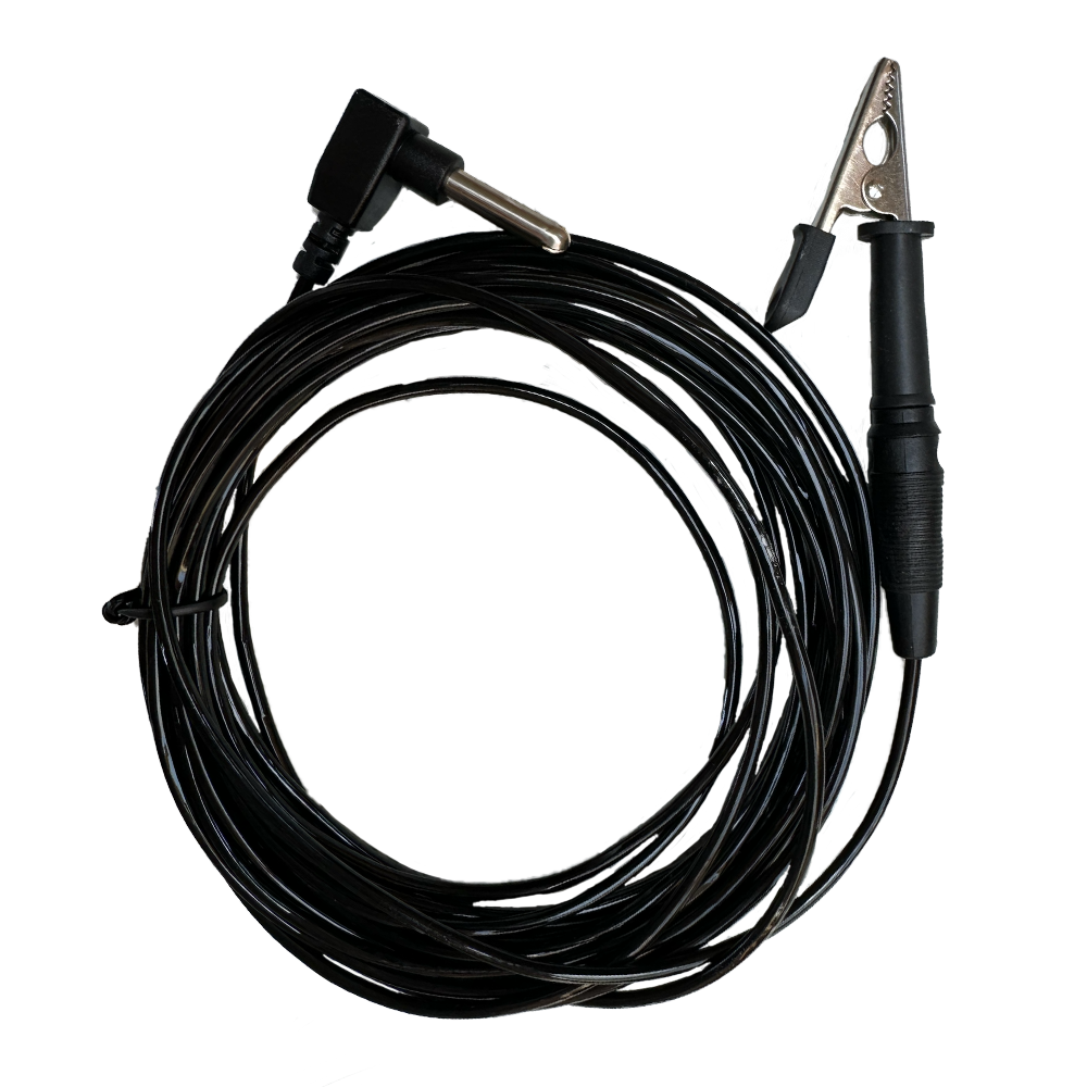 Straight Cord 16½' Long with Alligator Clip for Earthing Mats & Sheets ...