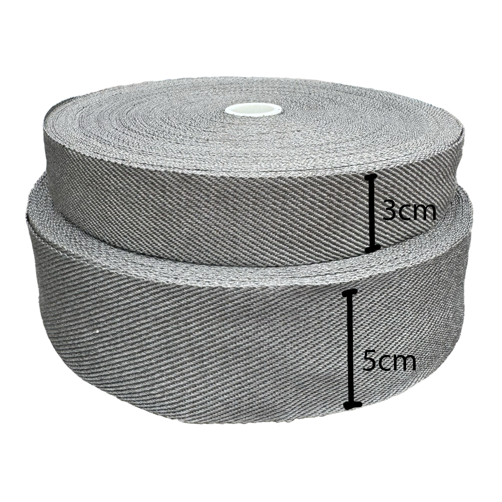 Grounding Stainless Steel Fabric Tape (No Cord) – Healthy & Grounded