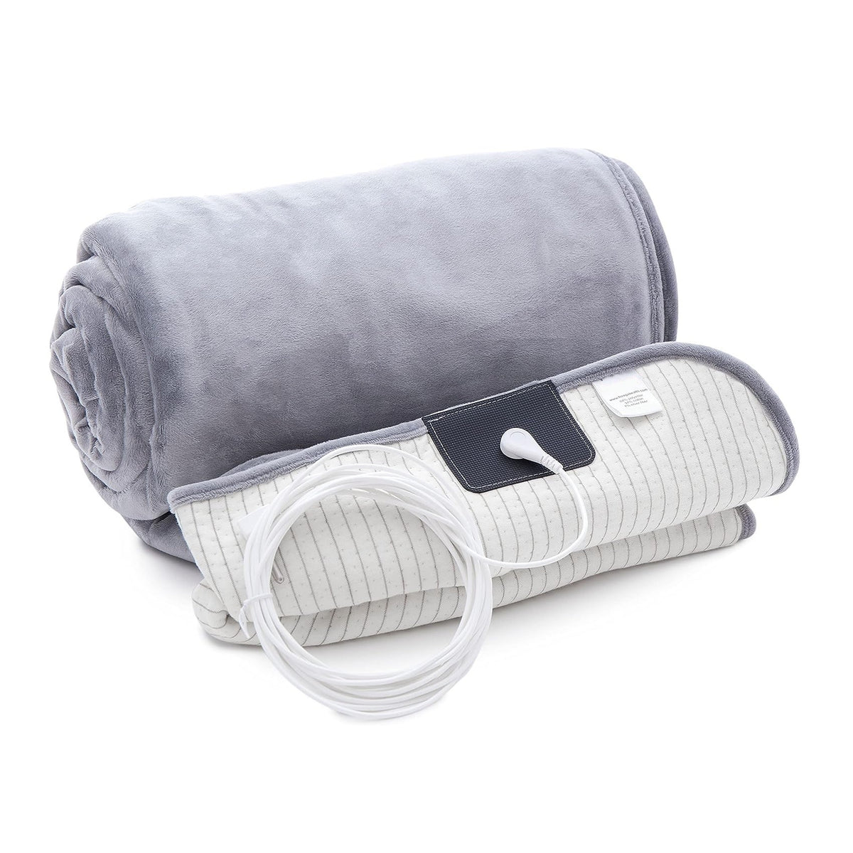 Grounding Plush Blanket 100% Soft Polyester with Silver Thread ...