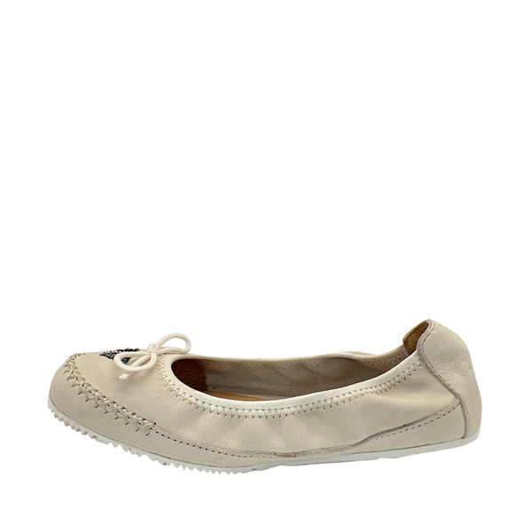 Women's Slip-On Earthing Butterfly Flat Moccasins by Manitobah Mukluk ...