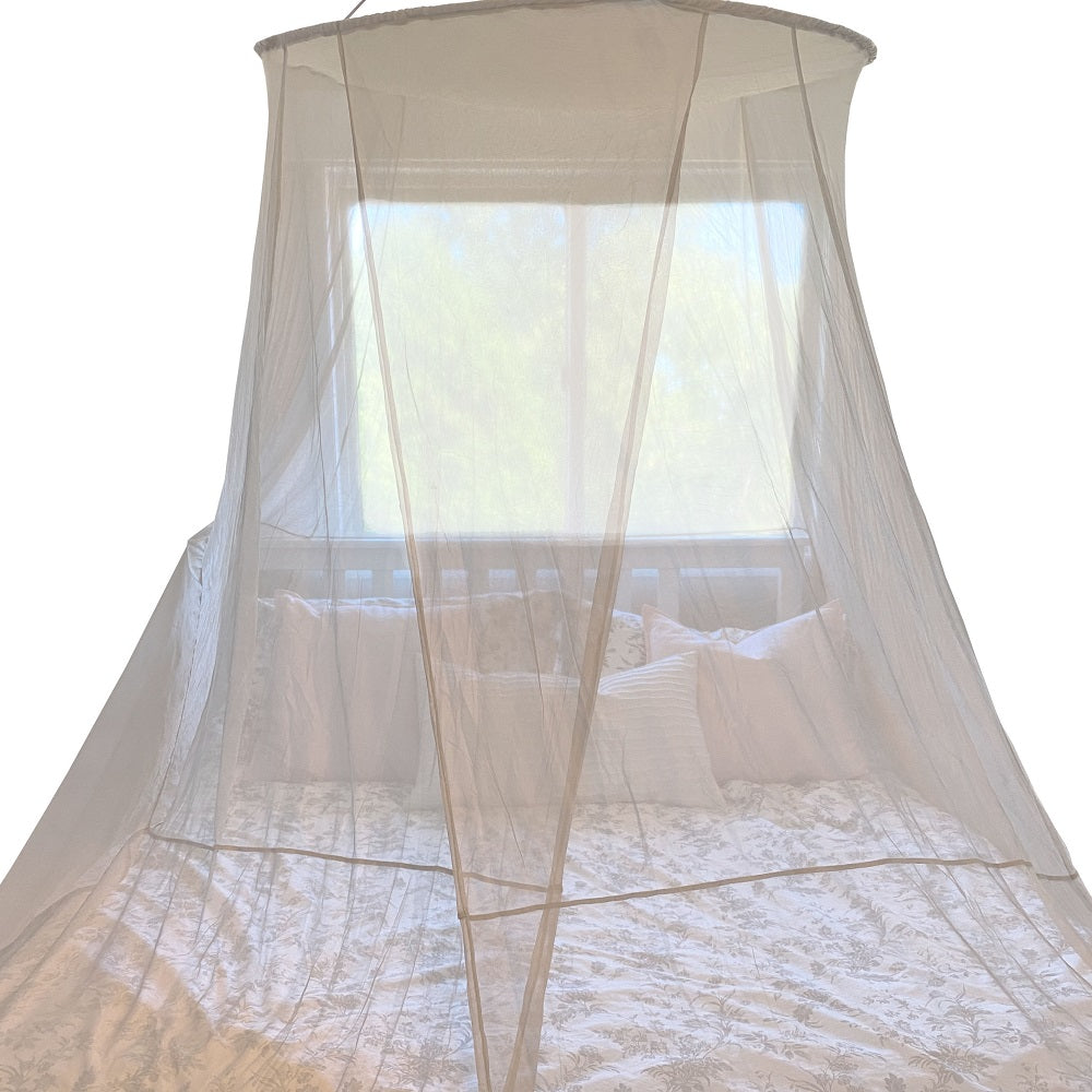 EMF Shielding Radiofrequency Protection Silver Mesh Bed Canopy Tent ...