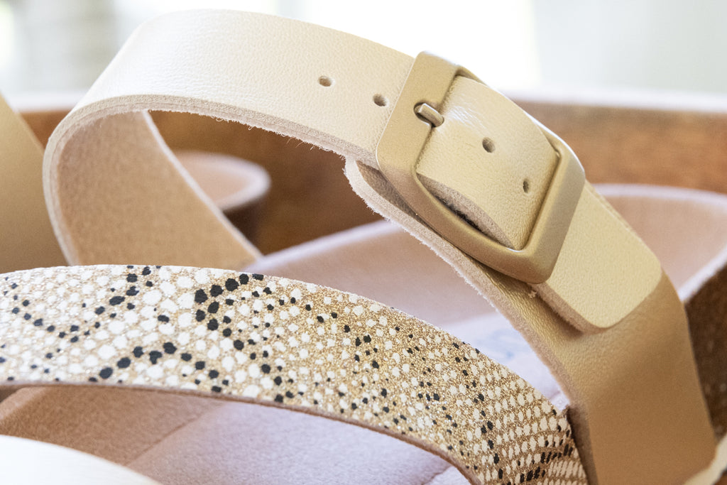 Women's Sandals with Therapeutic Footbed and Copper Plugs for Earthing ...