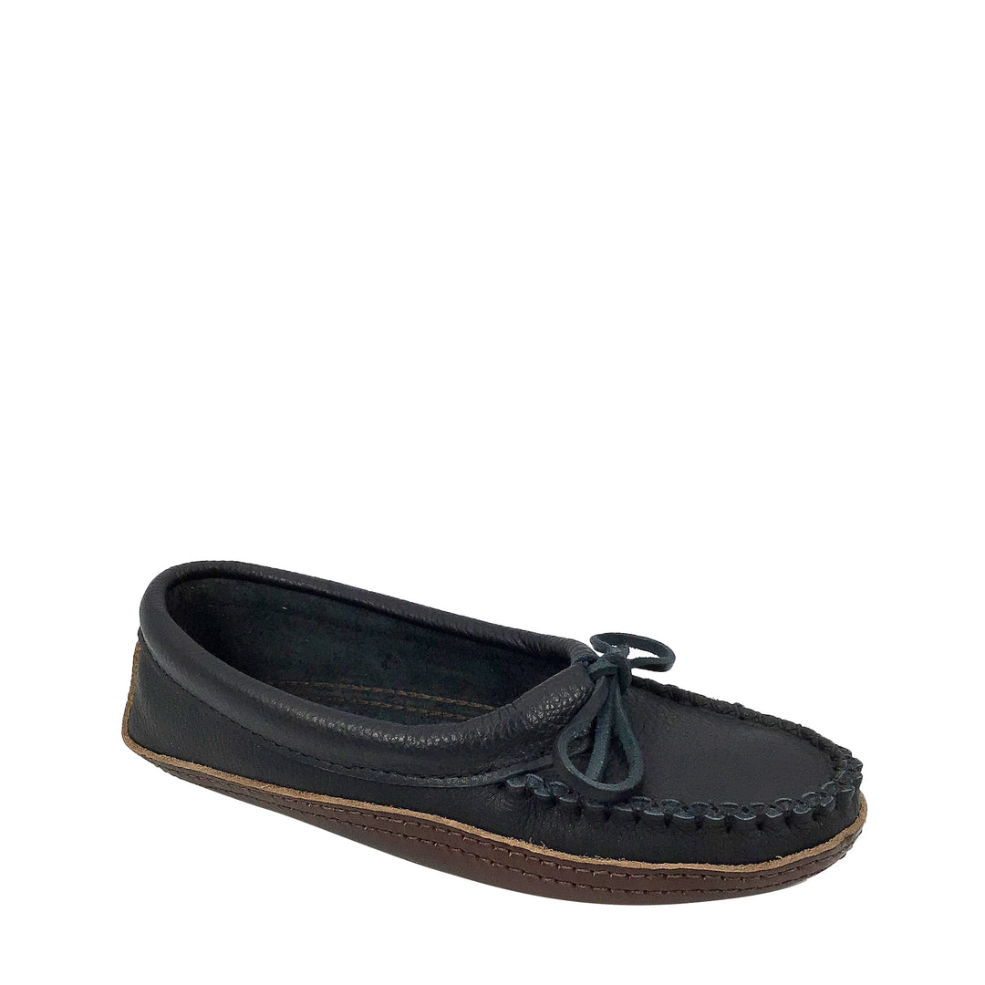 Women's Ballet Flat Earthing Moccasin Shoes with Heavy Oil Tan Soles ...